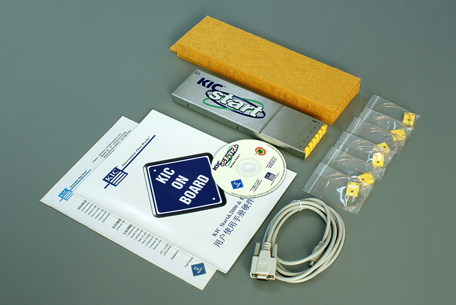 KIC은 열 프로파일, SMT 연 프로파일링 리플로우 프로필 채널 테스터를 9시 6분명 시작합니다